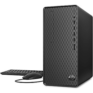 HP M01-f0033W Ryzen 3 3200G 3.6GHz Radeon Vega 8 Graphics 8GB RAM 1TB HDD Win 10 Home Black with Keyboard, Mouse
