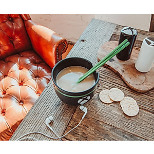 Ukonic Xbox Series X Logo 20-Ounce Ramen Bowl and Chopstick Set