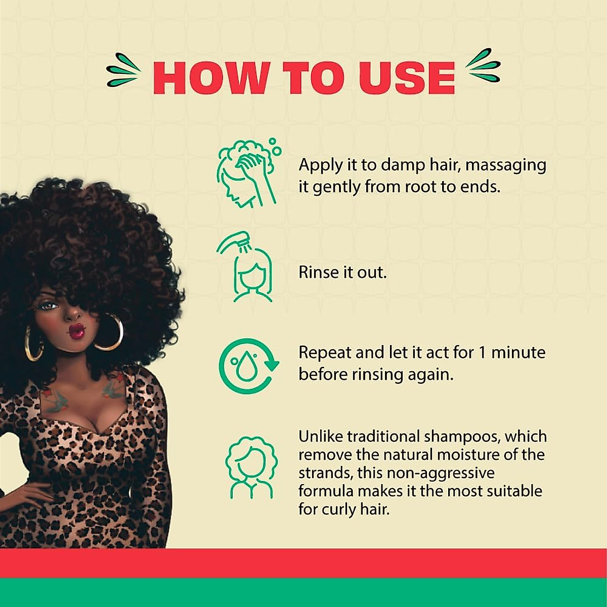 Lola From Rio - Meu Cacho Minha Vida - Hydrating Shampoo For Defined, Soft, Vibrant Curls, Nourishing, Mousturizing, Paraben, Sulfate-free 16.9 Fl Oz