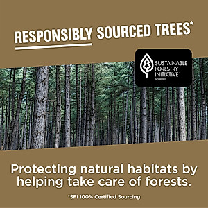 Vanity Fair Entertain Paper Napkins, 320 3-Ply Disposable Napkins, Dinner Size (8 packs of 40 Napkins)