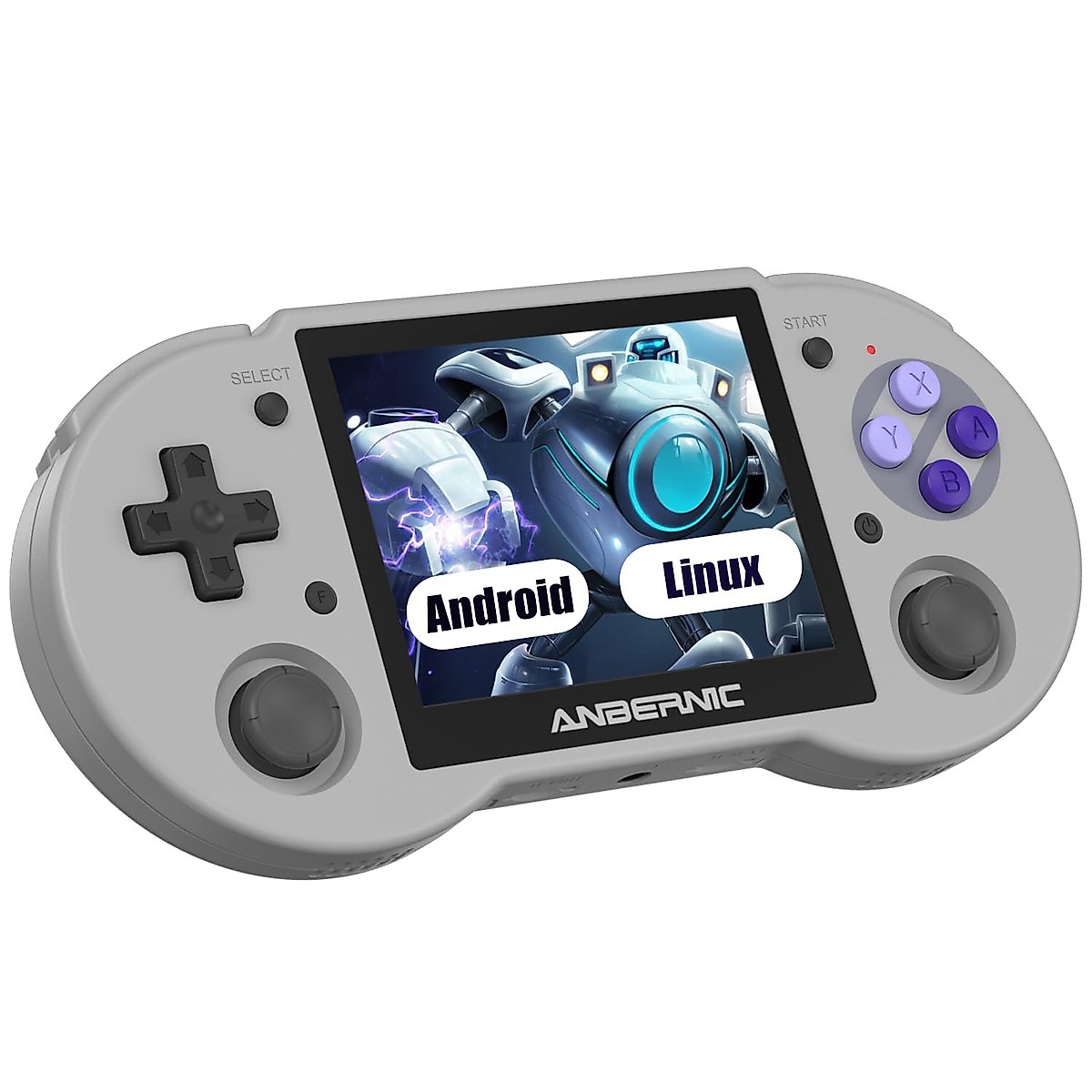 RG353P Retro Handheld Game Machine with Dual OS Android 11 and Linux, RG353P Multi Touch Support 5G WiFi 4.2 Bluetooth Online Fighting, RG353P Handled with 64G TF Card 4452 Games Support HDMI