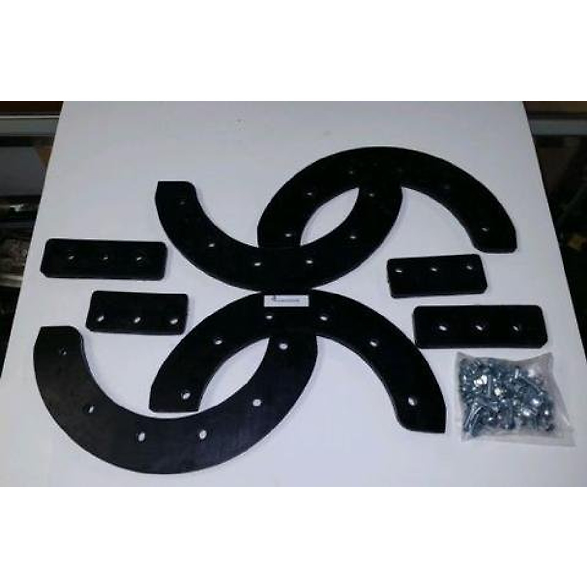 MOWERMAN PARTS Snow Thrower Paddle Set 20,21 or 22" FITS Murray/Craftsman, 302565ma, Hardware Included! (68 pcs) Snow Blower Paddle Set