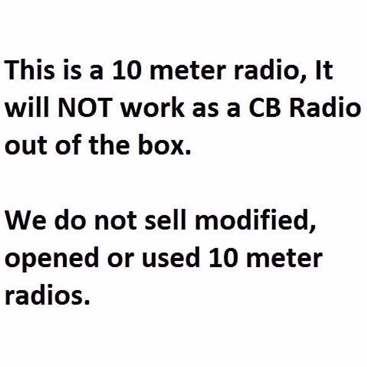 Stryker SR-955HP 10 Meter Single Side Band Radio W/LED Lighting & Clear Audio