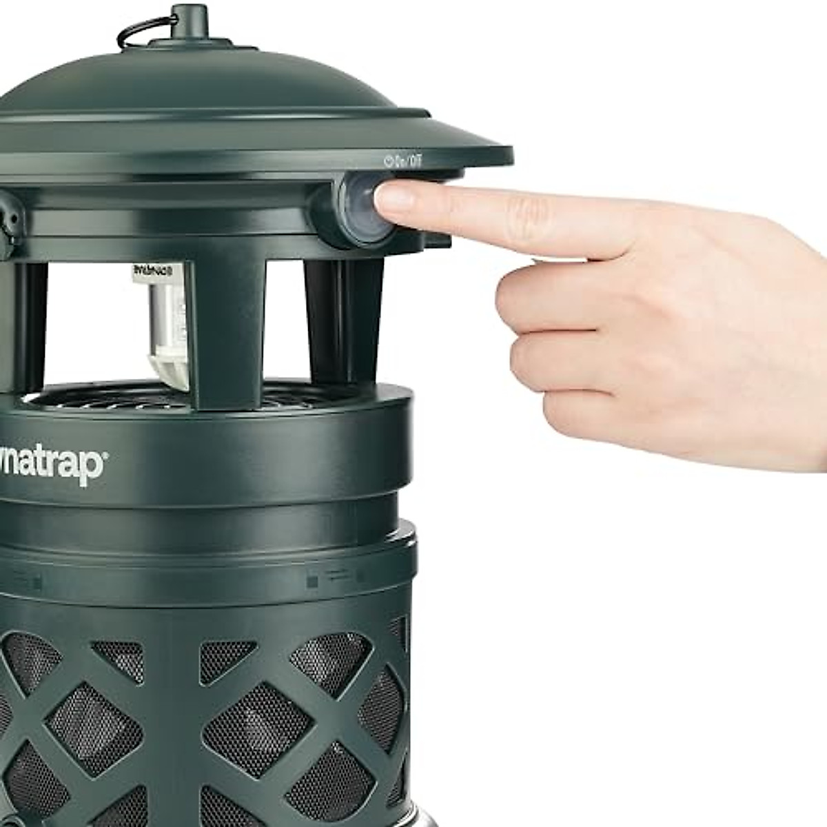 DynaTrap DT1130-GRSR 1/2 Acre Mosquito & Flying Insect Outdoor Trap and Killer – Kills Mosquitoes, Flies, Wasps, Gnats, & Other Flying Insects - Bug Zapper Alternative – Green
