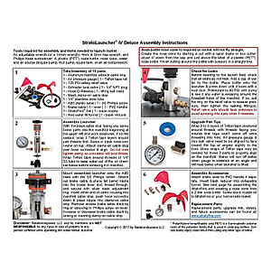 Relationshipware StratoLauncher IV Deluxe Tilting Water Rocket Launcher + StratoFins Kit