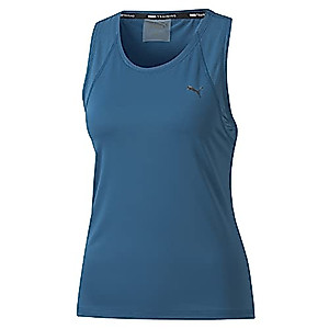 PUMA Women's Train Favorite Racerback Tank, Digi-Blue, L