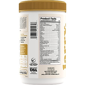 8-in-1 Multivitamin Dog Supplement by Larry | Heart, Digestion, Liver, Skin, Coat, & Joint Support Supplement for Dogs | with Vitamins, Minerals, Omegas, & Glucosamine Chondroitin | 120 Soft Chews