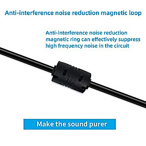 Pigtone DC 9V Guitar Pedal Power Supply AC Wall Charger Adapter 9V DC 1A 1000mA Tip Negative 5 Way Daisy Chain Pedal Cables for Most Guitar Effect Pedals