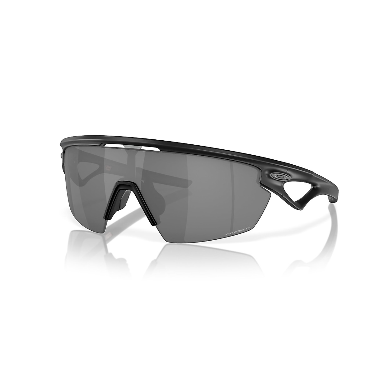 Oakley Unisex Sunglasses Matte Black Frame, Prizm Black Polarized Lenses, 36MM
