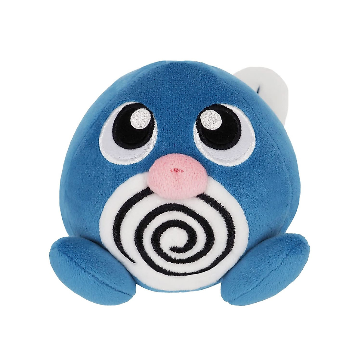 Sanei Pokemon All Star Series Poliwag Stuffed Plush, 4.5"