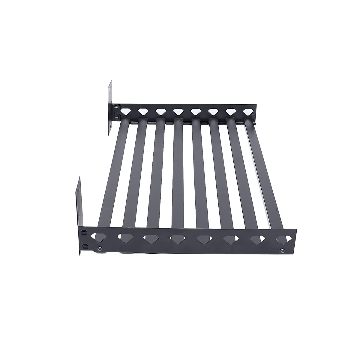 NG NOPTEG Wall-Mounted Microwave Shelf, Microwave Oven Rack Stainless Steel Oven Bracket Kitchen Microwave Rack, Space Saving, Sturdy