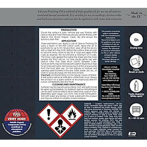 Liberon Finishing Oil, 1 Liter