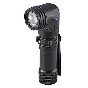 Streamlight 88087 ProTac 90 300-Lumen Multi-Fuel Right Angle Tactical Flashlight with one CR123A Lithium & one AA Alkaline Battery & Nylon Holster, Black, Clamshell Packaged