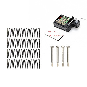 PANDA HOBBY Spring Kit and ESC Receiver/Electronic Speed Control Unit - RX-18 fits Tetra 1/24 w/T-8198A Transmitter