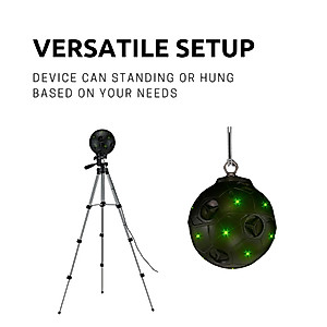 DigiMax Rodent Buster Industrial Indoor Digital 12 Ultrasonic Speakers Rat Repeller Deterrent Mouse Pest Control Wide Range Gardens Camping Ground