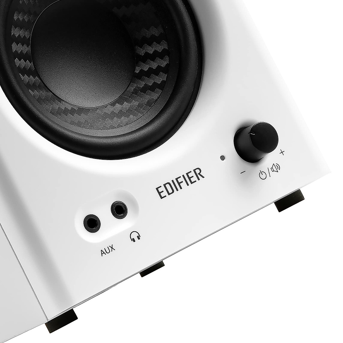 Edifier MR4 Powered Studio Monitor Speakers, 4" Active Near-Field Monitor Speaker - White (Pair)