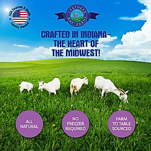 Shepherd Boy Farms Freeze Dried Raw Goats Milk with Probiotics for Dogs & Cats (Classic), High Protein, Digestible Goat Milk Powder for Sensitive Stomachs, Raw Nutrition, Food Toppers - Makes 16 FL OZ