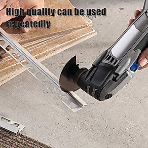 20 PCS Oscillating Saw Blades,Metal Wood Oscillating Multitool Quick Release Saw Blades Compatible with Dewalt Porter Cable Black & Decker Bosch Craftsman Ridgid Ryobi Makita Milwaukee Rockwell