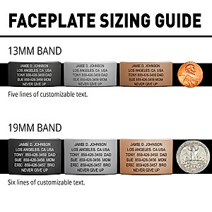 Road ID Medical Alert Bracelet - the Wrist ID Elite 19mm Pin-Tuck Medical Alert Badge - Slate - Personalized Medical ID Bracelet Child ID - Fits Adults & Kids