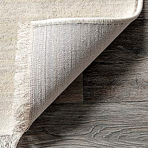 nuLOOM Cailyn Modern Dachshund Kids Area Rug, 7x10, Beige