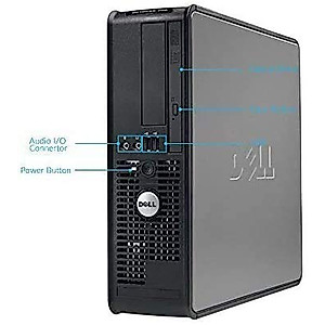 2018 Dell OptiPlex Desktop Complete Computer Package with DVD, WiFi, Windows 10 - Keyboard, Mouse, 19in LCD Monitor(Brands May Vary) (Renewed) - Multi-Language Support English/Spanish