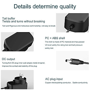 QFUP Replacement Power Cord 30W Power Supply for Echo Show 2nd Gen, Echo Plus 2nd Generation, Show 8, Show 10 3rd Gen
