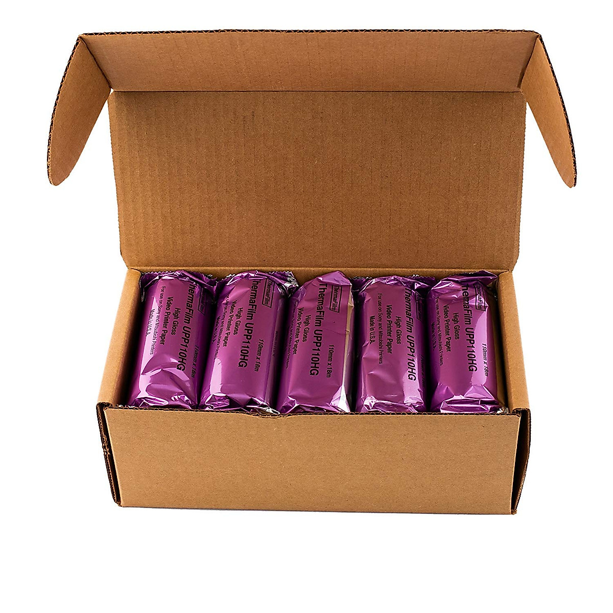 Generic UPP110-HG High Gloss Ultrasound Film/Media 10 Rolls, 110mm x 18m