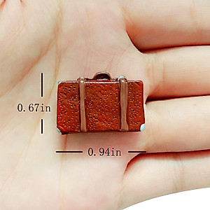 SIX VANKA 25pcs Miniature Resin Retro Home Appliances Decoration Sets Cameras Telephone Photo Props DIY Pretend Play Doll House