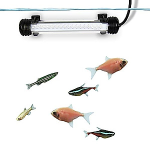 SunGrow Submersible Light Bar for Plant Aquariums and Tanks, Ideal for an Underwater Refugium Light Source, Creates Underwater Shimmer, Brings Out Beautiful Colors in Your Fish, Easy to Install