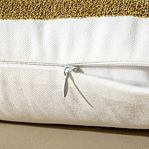 FAVDEC Embroidered Bohemian Style Moon Decorative Throw Pillow Cover, Lumbar Boho Pillow Cover 12 Inches x 20 Inches Cover Only