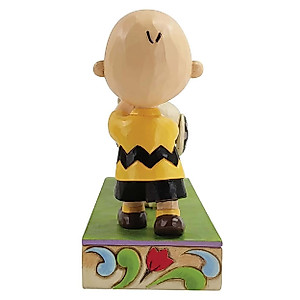 Enesco Jim Shore Peanuts Marching Band Parade Figurine, 4.625 Inch, Multicolor
