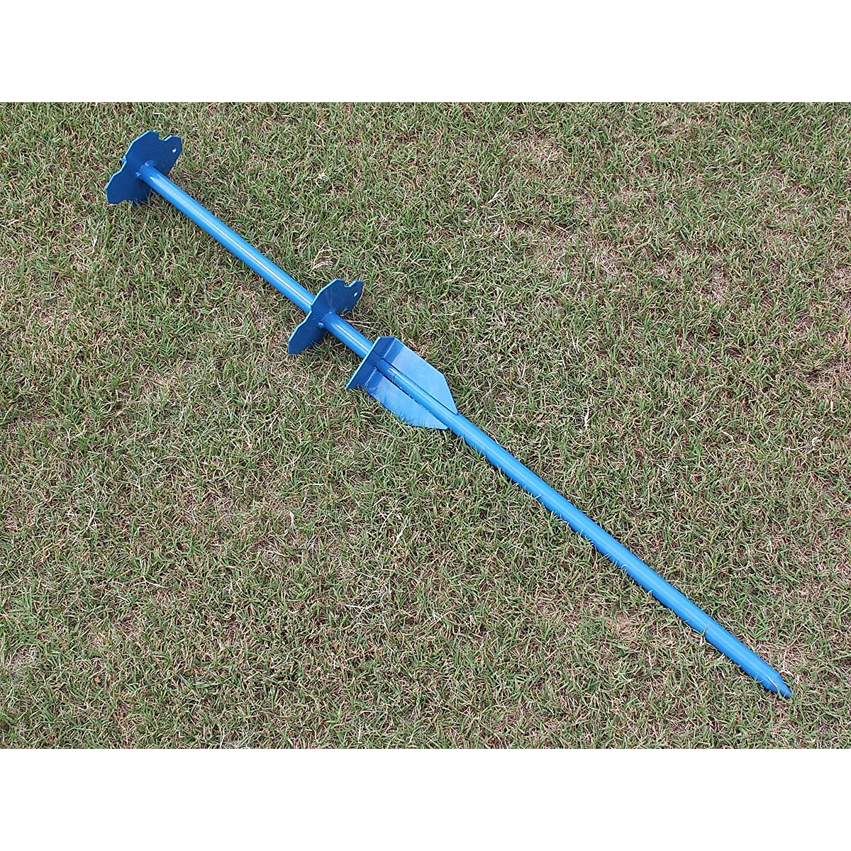 4Ever Products Vinyl PVC Real Estate Sign Post - White - 5' Tall Post (Single)