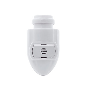 Creative Hobbies Auto On Sensor Plug in Night Light Module Includes 4 Bulbs and 4 Metal Clips, Great for Making Your Own Decorative Night Lights, Pack of 4 (White Sensor)