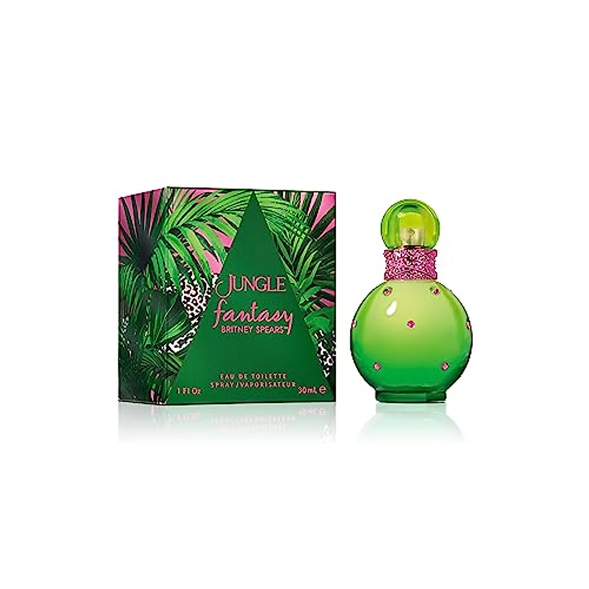 Britney Spears Jungle Fantasy Limited Edition Eau De Toilette Spray for Women, 1.0 Fl Oz