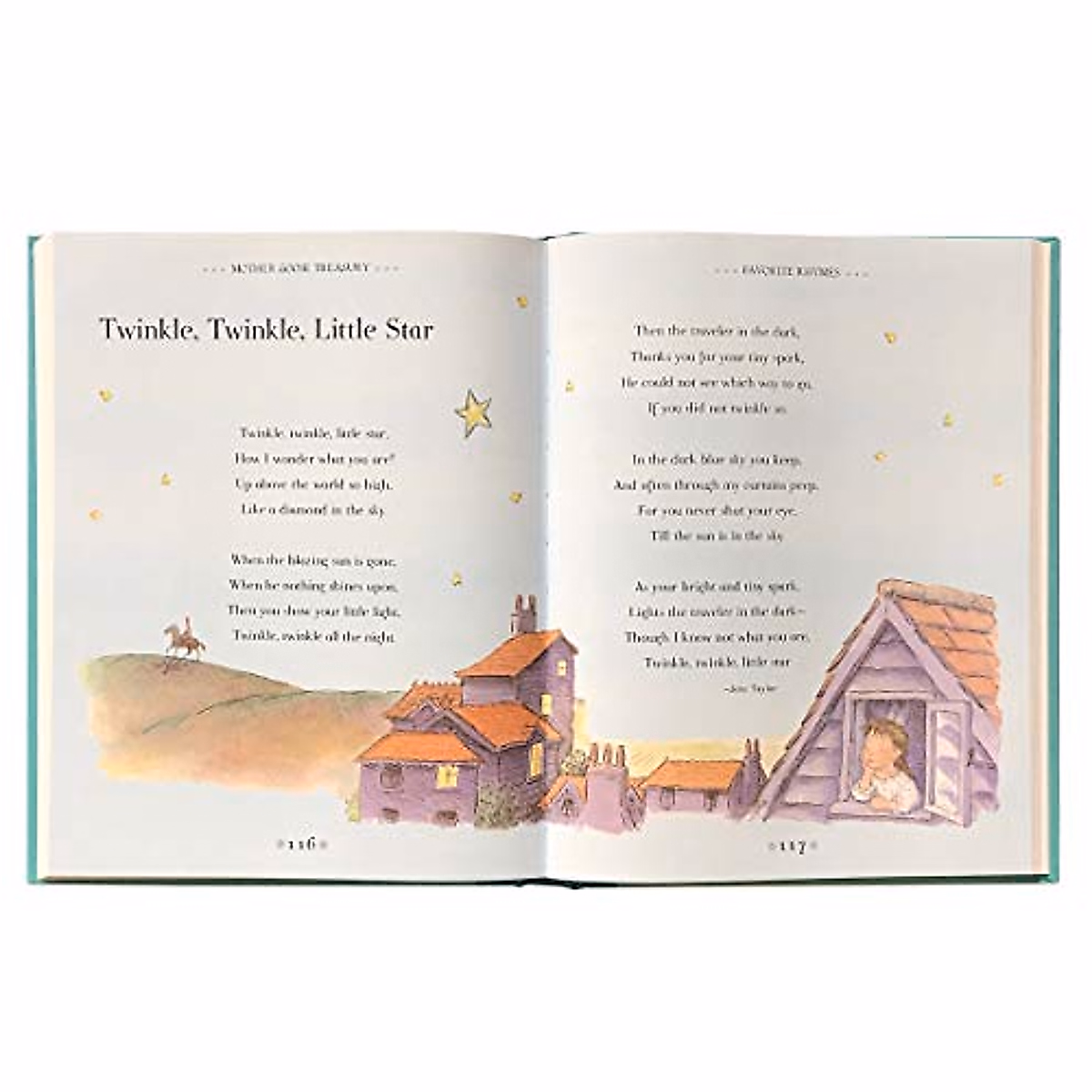 Mother Goose Treasury: A Beautiful Collection of Favorite Nursery Rhymes for Children (Hardcover Storybook Treasury)