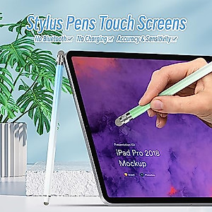 Stylus Pens for Touch Screens(3 Pcs), High Precision Fiber Tips Stylus Pen for iPad Compatible with iPad/iPhone/Android/Tablet and All Universal Touch Screen Devices