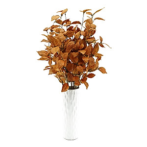 28 inches 6 Pieces Fall Stems, Fall Leave Stems，Fall Stems for Front Door，Fall Stems for Outdoor and in Door Garden Farmhouse Harvest Garden Home Decor