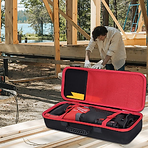 Khanka Hard Case Replacement for Milwaukee M18 Fuel Sawzall Brushless Cordless Reciprocating Saw 2821-20, Case Only