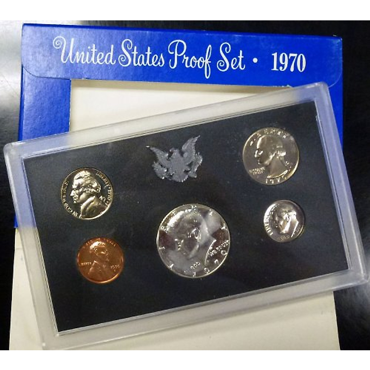 1970 S Proof set with relatively nice box Various US Mint Proof