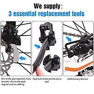 4 Pairs Sintered Metal MTB Bike Brake Pads, Ebike Scooter Brake Pads Electric Scooter Brake Pads Electric Bike Brake Pads, Compatible for Trp Tektro Shimano Brake Pads MT200 M355 M446 M315 M365