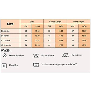 Yvowming Newborn Baby Girl Clothes Infant Baby Ruffle Romper +Pants + Headband 3 PCS Outfits Set