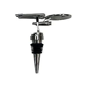 Factory Entertainment Star Trek - The Original Series USS Enterprise Bottle Stopper, Silver