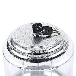 PanDair Gumball Vending Machine Child Toy Candy Machine, Capsules, Bouncy Balls Dispensers US Stock (Blue)