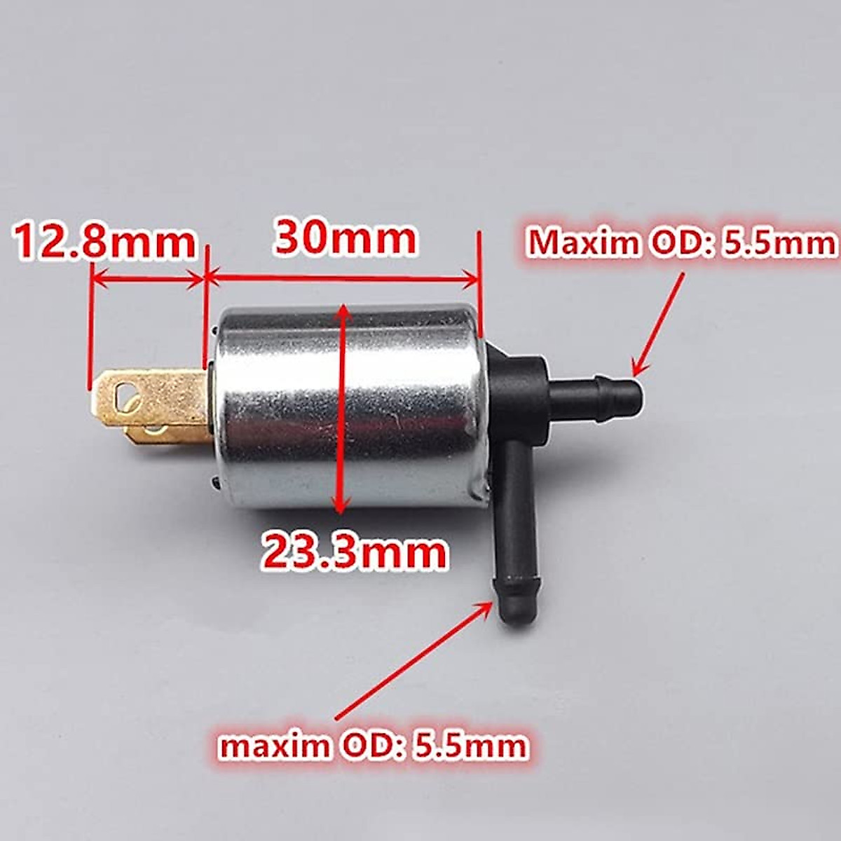 Submersible Sump Pump Diameter 5.5mm 12V 24V 50mA Solenoid Valve Normally Closed Micro Air Valve Water Valve Transfer Pump