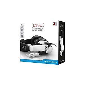 EPOS 【Amazon.co.jp 限定】 ゲーミングヘッドセット 有線 密閉型 ノイズキャンセリング マイク付き GSP 301 ホワイト 【国内正規品】