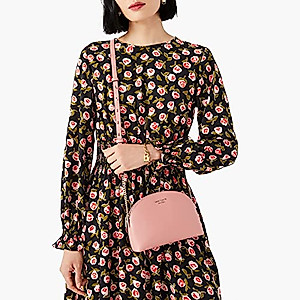 Kate Spade New York Spencer Double Zip Dome Crossbody Serene Pink One Size