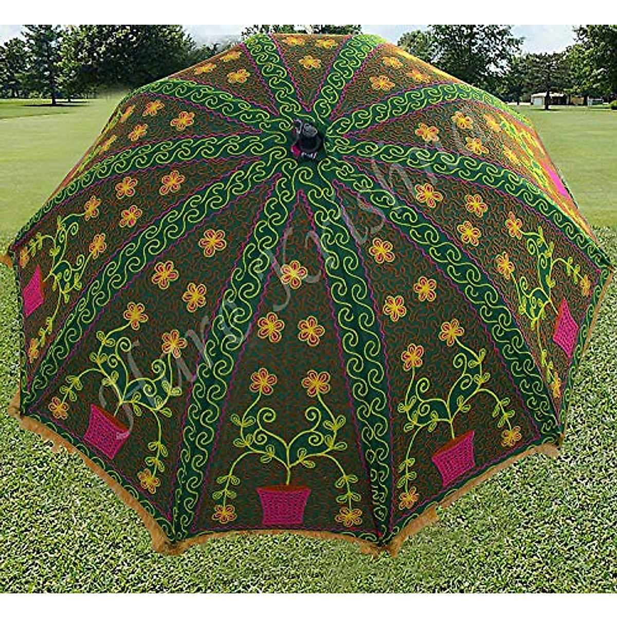 Marusthali Parasol Umbrella- Garden Umbrella, Patio Umbrella, Beach Umbrella, Sun Umbrella for Garden, Umbrella for Garden Table, Garden Parasol Umbrella
