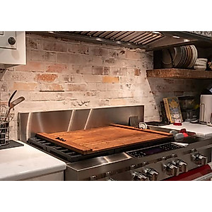 Noodle Board | Stove Burner Covers | Stove Cover | Sink Cover | Stove Cover for gas and Electric Stoves | RV Sink Cover | Extra Work Surface | Stovetop Cover | XL Serving Tray | Wood