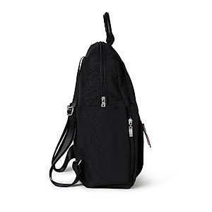 Baggallini Women's All Day Backpack, Black Cheetah Emboss, One Size…