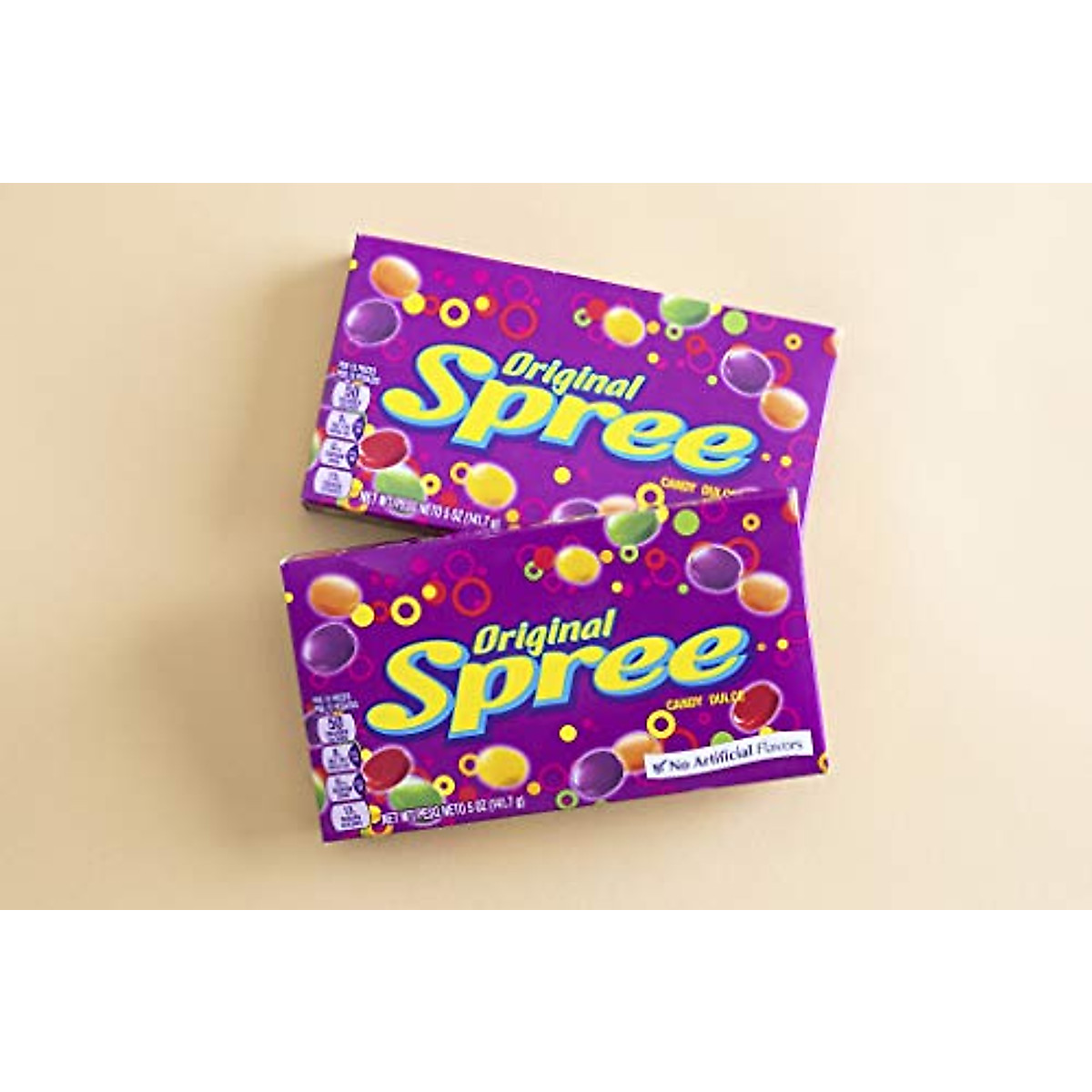 Wonka Spree Original Hard Candy, 5 Ounce Theater Candy Boxes (Pack of 12)